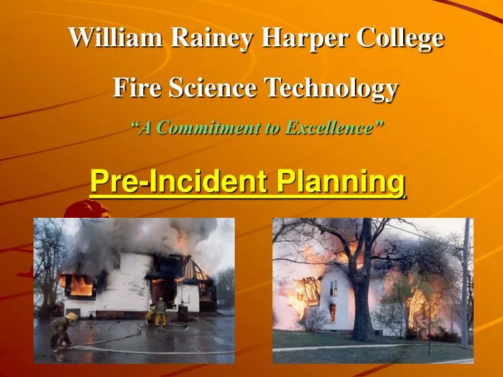 PPT - Pre-Incident Planning PowerPoint Presentation, free download - ID ...