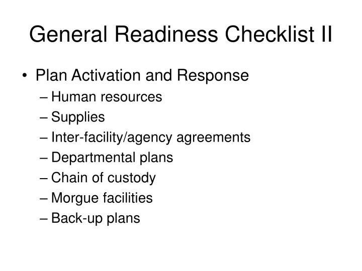 PPT - Hospital Readiness Assessment PowerPoint Presentation - ID:656793