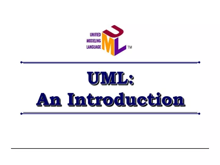 PPT - UML: An Introduction PowerPoint Presentation, free download - ID ...