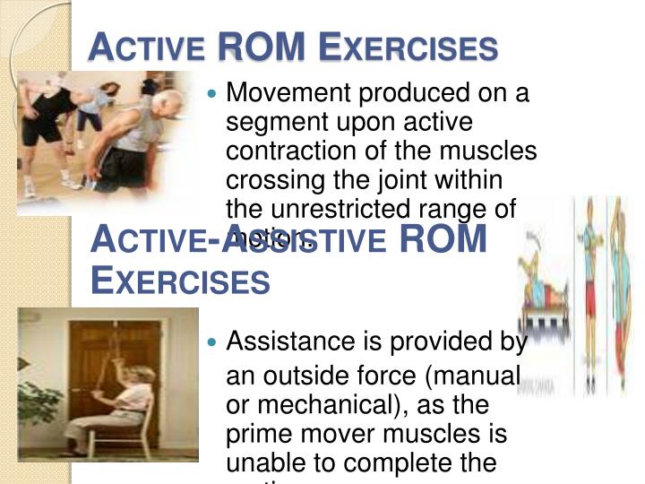 PPT - PT 153: Therapeutic Exercise II Range-of-motion Exercises ...
