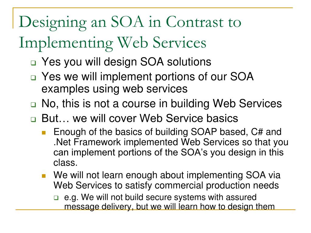 PPT - SOA Concepts PowerPoint Presentation, free download - ID:657786
