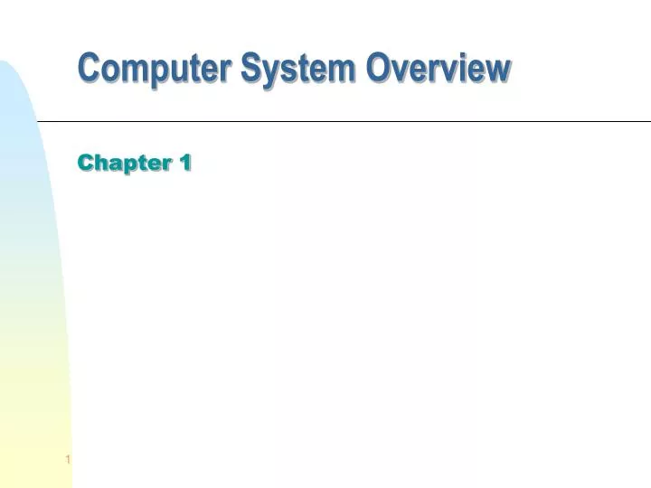 PPT - Computer System Overview PowerPoint Presentation, free download ...