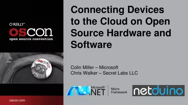 PPT - Connecting Devices to the Cloud on Open Source Hardware and ...