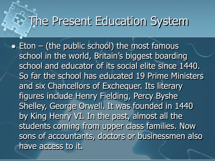 PPT - British Education System PowerPoint Presentation - ID:659619