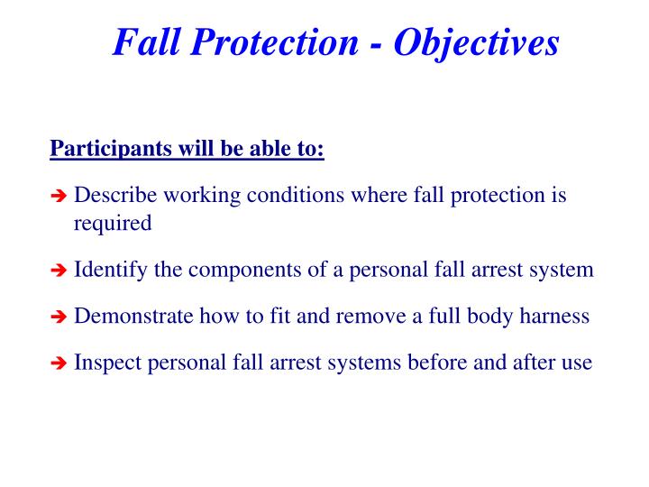 PPT - Fall Protection and Ladder Safety Training PowerPoint ...