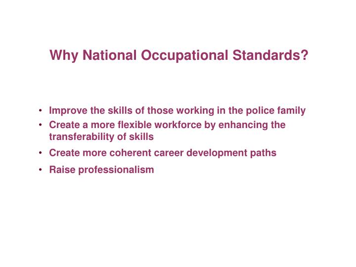 PPT - National Occupational Standards PowerPoint Presentation - ID:660913