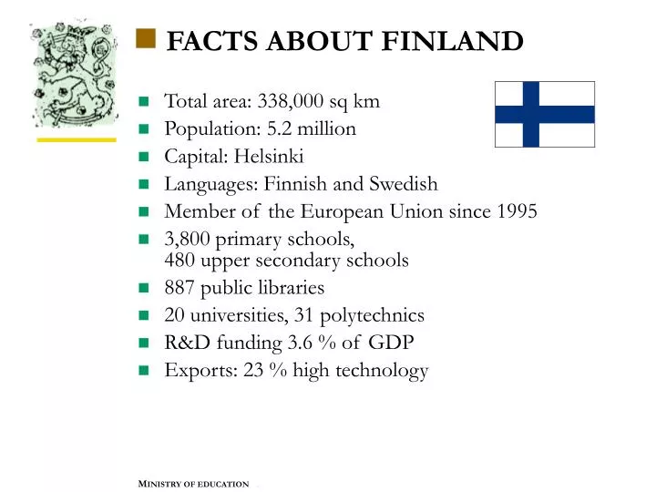 PPT - FACTS ABOUT FINLAND PowerPoint Presentation, free download - ID ...