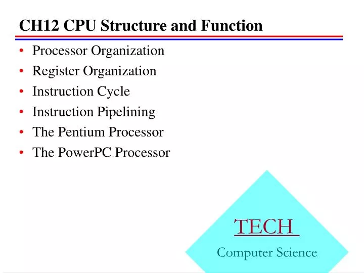 PPT - CH12 CPU Structure and Function PowerPoint Presentation, free download - ID:661261
