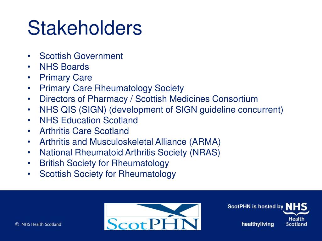 PPT - Scottish Public Health Network A stakeholder health care needs ...