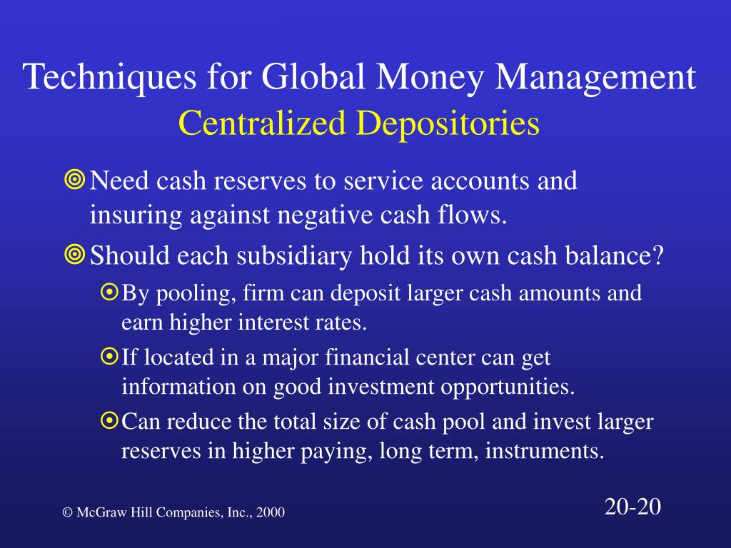 PPT - Financial Management in the International Business Chapter 20 ...