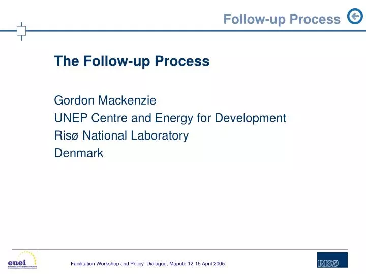 PPT - Follow-up Process PowerPoint Presentation, free download - ID:664790