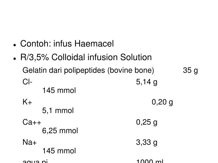 PPT - Kuliah FTS Steril (Infus dan macam-macam sediaan parenteral ...