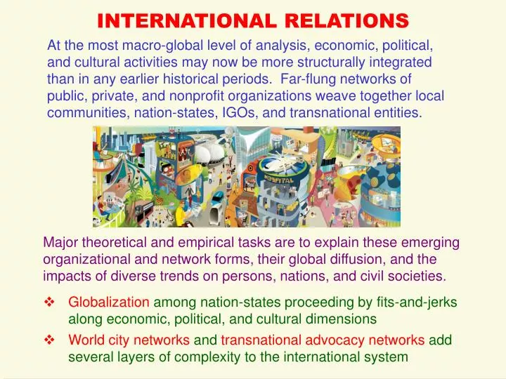 PPT - INTERNATIONAL RELATIONS PowerPoint Presentation, free download ...