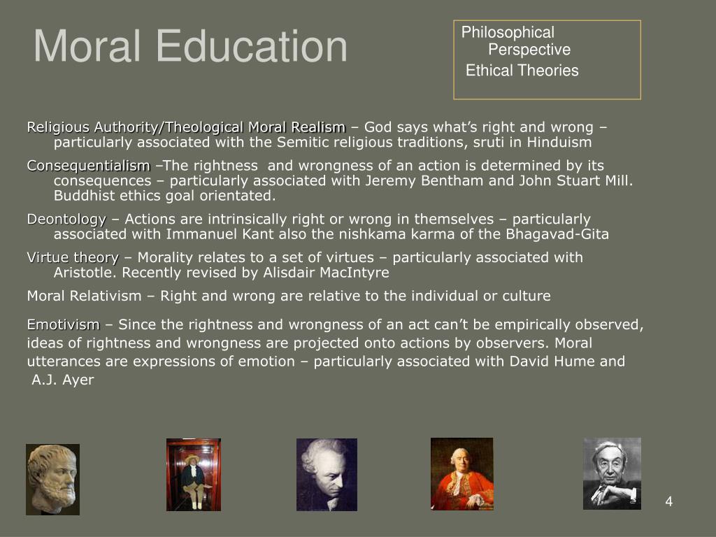 PPT Moral Education PowerPoint Presentation Free Download ID 666987