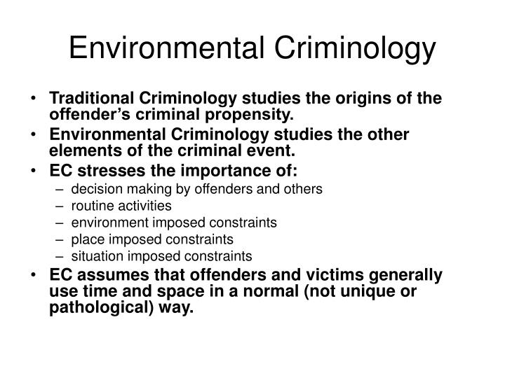 PPT - Crime Theory PowerPoint Presentation - ID:667696