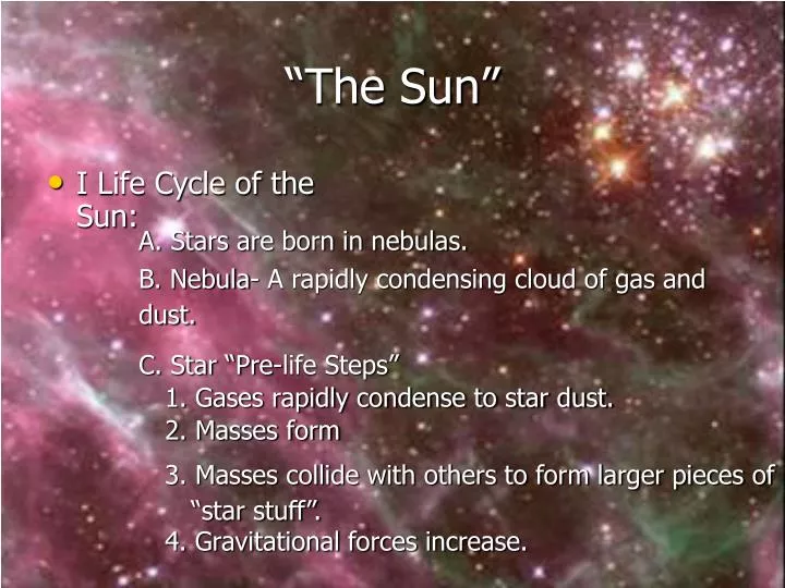 PPT - “The Sun” PowerPoint Presentation, free download - ID:66773
