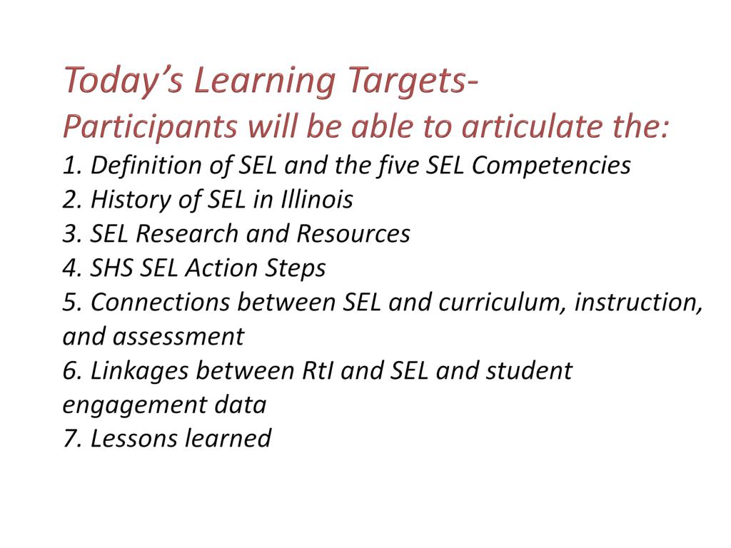 PPT - Bringing SEL to Life in One Illinois High School PowerPoint ...