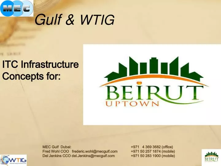 PPT - ITC Infrastructure Concepts for: PowerPoint Presentation, free ...