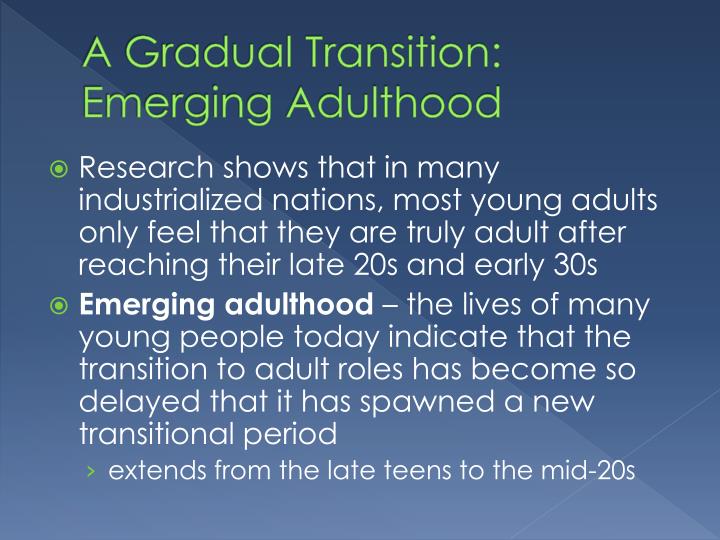 PPT - Emotional and Social Development in Early Adulthood PowerPoint ...