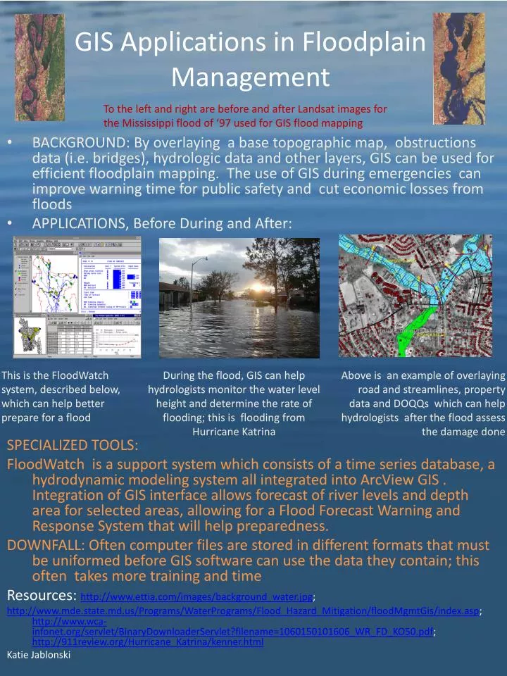 PPT - GIS Applications in Floodplain Management PowerPoint Presentation ...