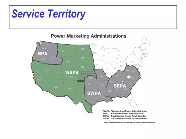 PPT - Service Territory PowerPoint Presentation, free download - ID:668915