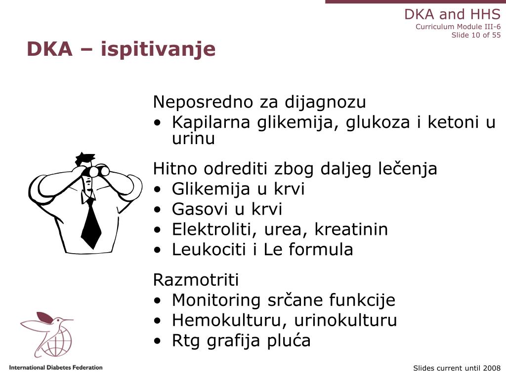 PPT - Dijabetesna ketoacidoza (DKA) i neketotično hiperosmolarno stanje ...