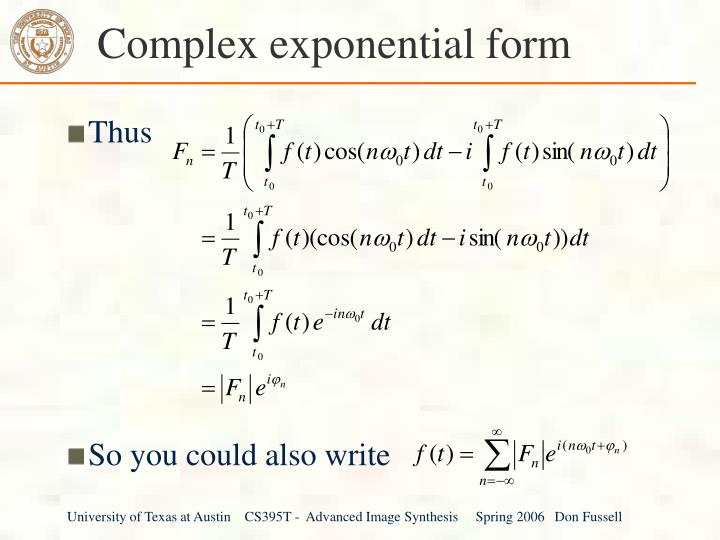PPT - Fourier Transforms PowerPoint Presentation - ID:669793