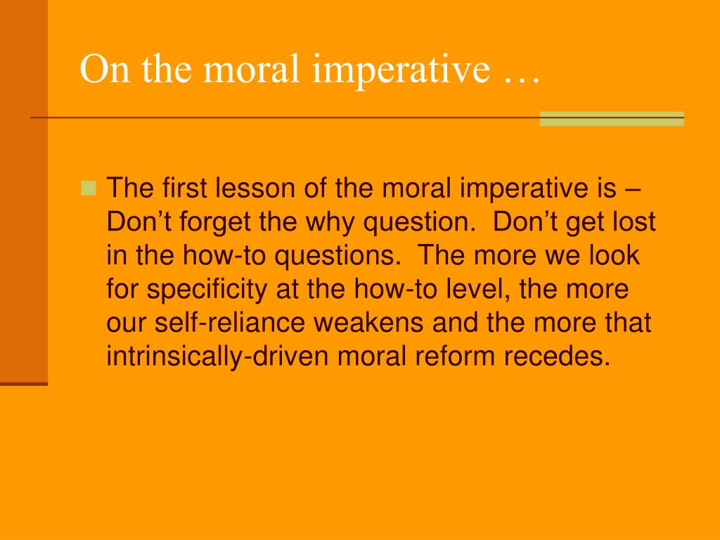 PPT - The Moral Imperative of School Leadership PowerPoint Presentation ...