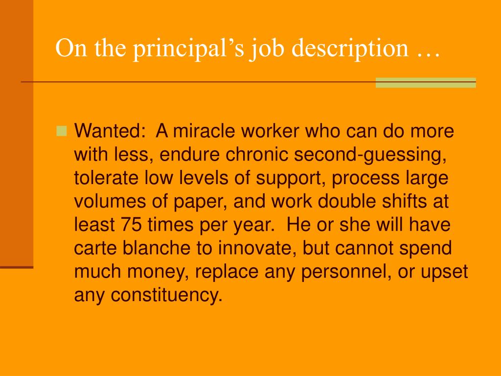 PPT - The Moral Imperative of School Leadership PowerPoint Presentation ...