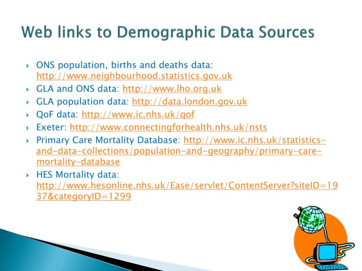 PPT - Demographic Data PowerPoint Presentation - ID:670289