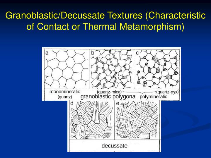 PPT - Metamorphic Textures PowerPoint Presentation - ID:670922