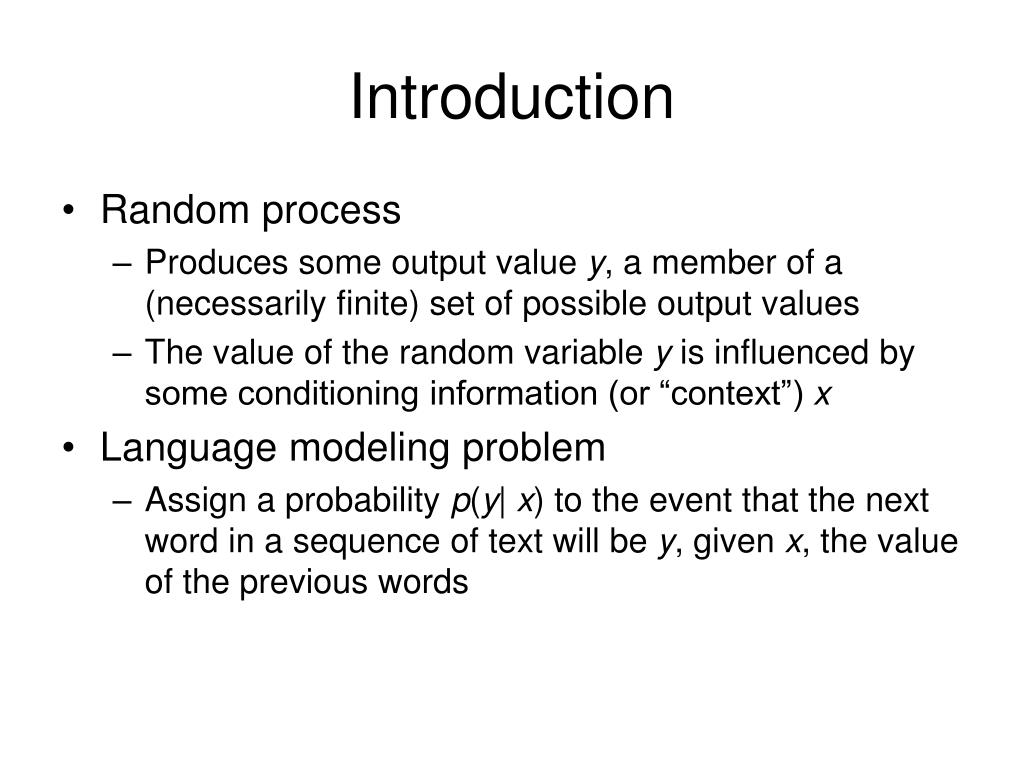 Ppt The Improved Iterative Scaling Algorithm A Gentle Introduction Powerpoint Presentation