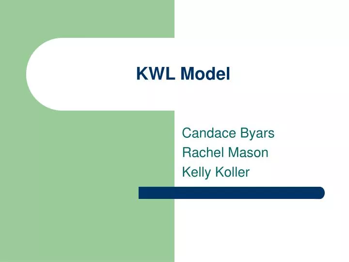 PPT - KWL Model PowerPoint Presentation, free download - ID:671587