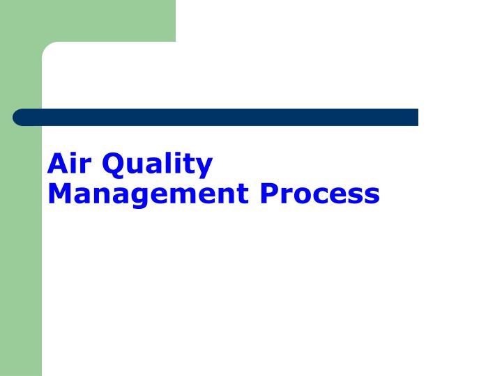 PPT - 대기질 및 배출 모델링 Air Quality and Emission Modeling PowerPoint ...