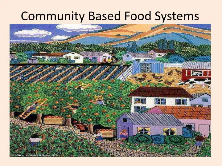 PPT - Community Based Food Systems PowerPoint Presentation, free ...
