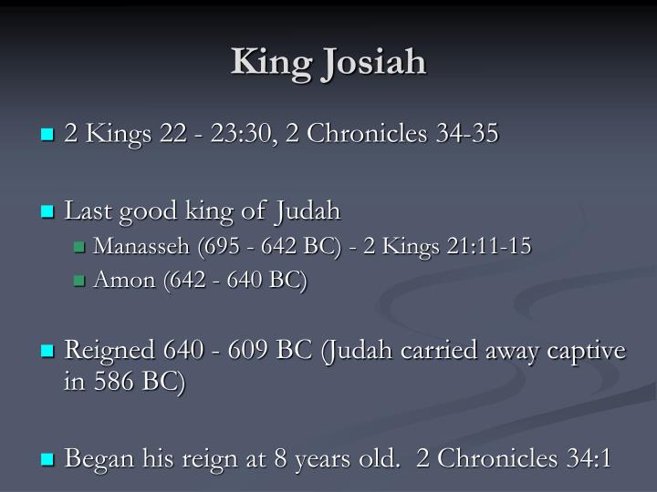 PPT - King Josiah PowerPoint Presentation - ID:672197