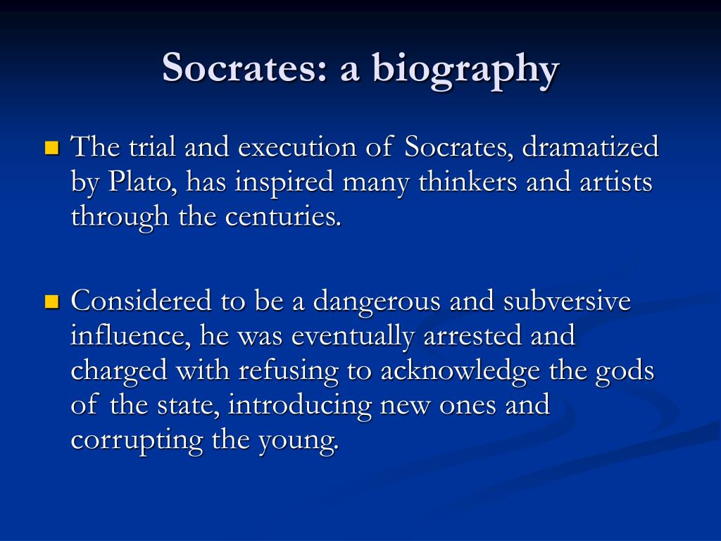 PPT - ‘The unexamined life is not worth living.’ Socrates PowerPoint ...