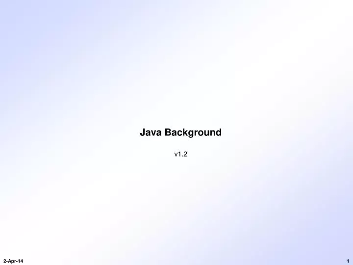 PPT - Java Background v1.2 PowerPoint Presentation, free download - ID ...