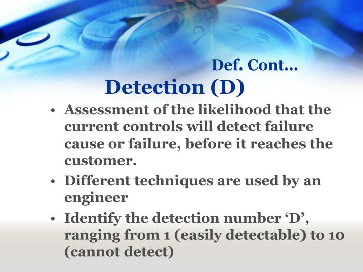 PPT - Failure Effect Mode Analysis PowerPoint Presentation - ID:672627