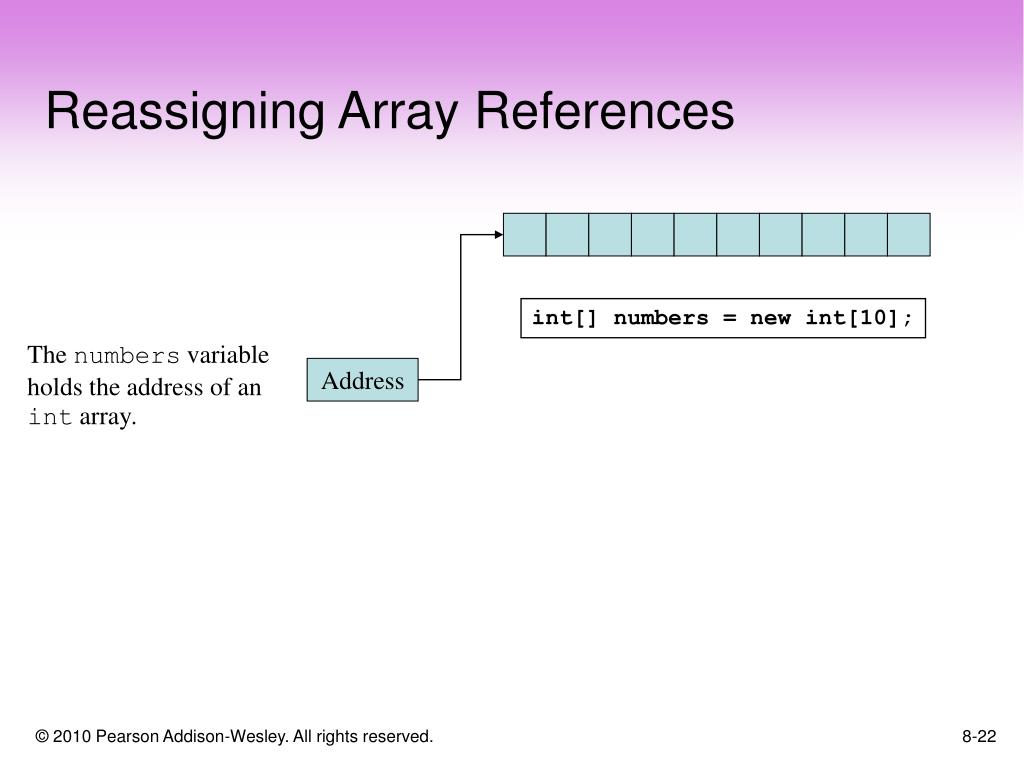 PPT - Chapter 8: Arrays and the ArrayList Class PowerPoint Presentation ...