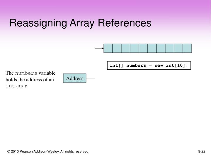 PPT - Chapter 8: Arrays and the ArrayList Class PowerPoint Presentation ...