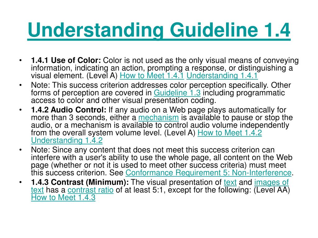 PPT - Web Content Accessibility Guidelines 2.0 PowerPoint Presentation ... PPT - Web Content Accessibility Guidelines 2.0 PowerPoint Presentation ...
