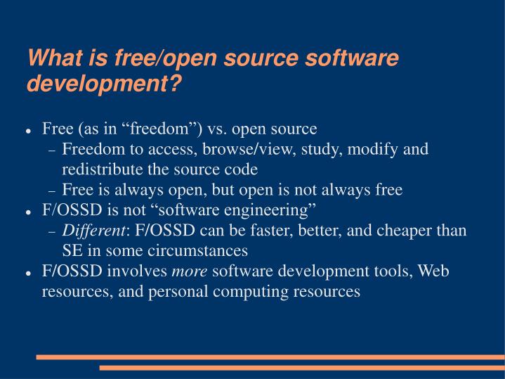 PPT - Process and Open Source Software PowerPoint Presentation - ID:675550