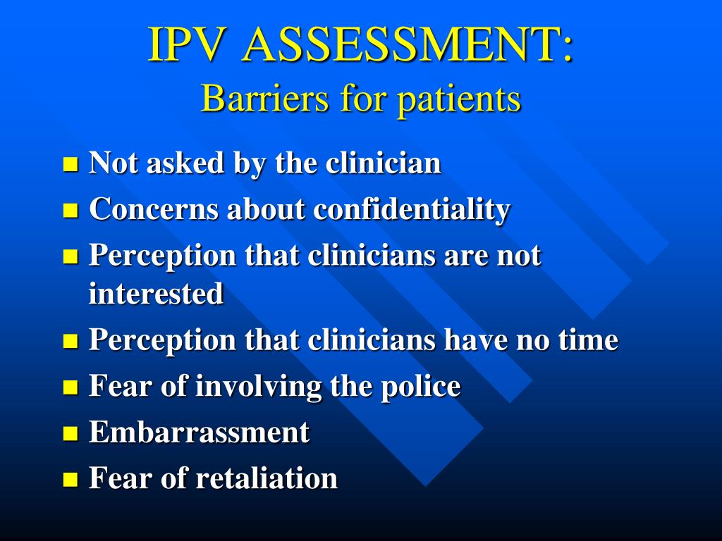 PPT - Family Violence: Intimate Partner Violence (IPV) PowerPoint ...