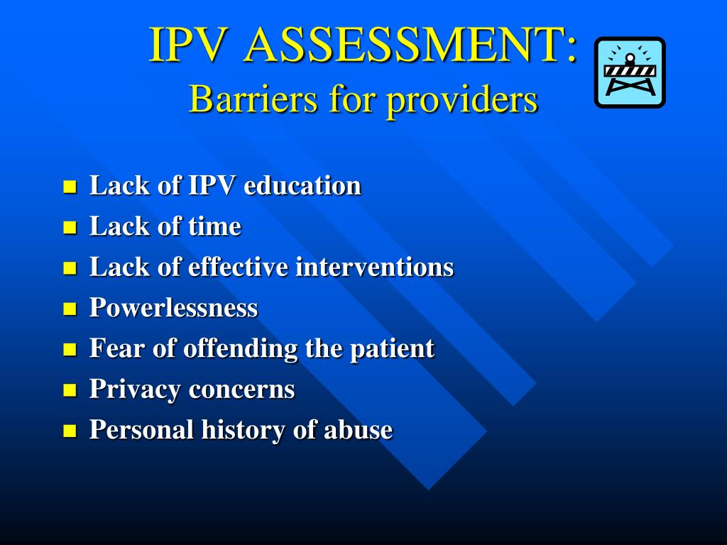 PPT - Family Violence: Intimate Partner Violence (IPV) PowerPoint ...