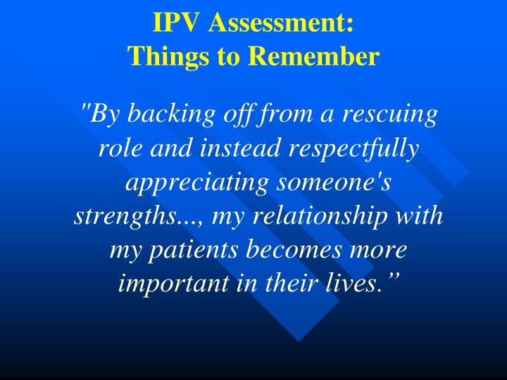 PPT - Family Violence: Intimate Partner Violence (IPV) PowerPoint ...