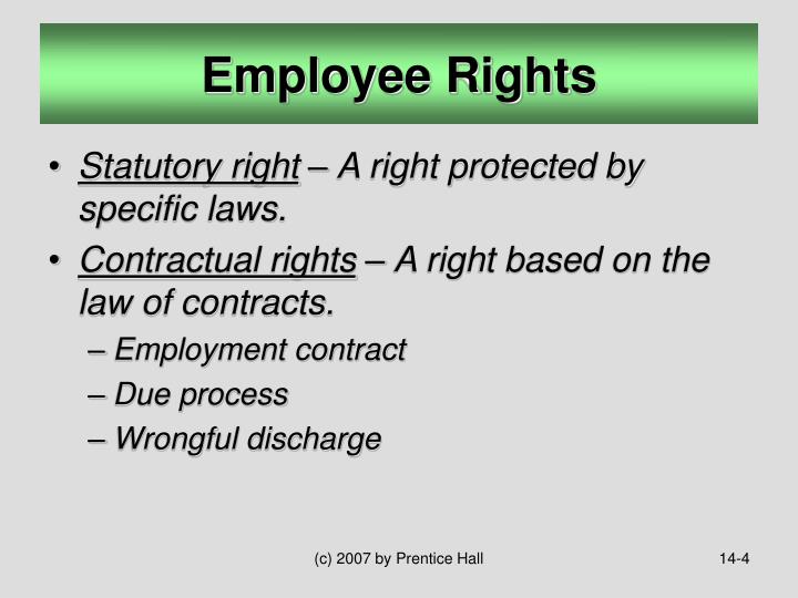 PPT - Respecting Employee Rights and Managing Discipline PowerPoint ...