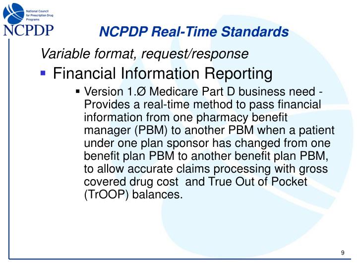PPT - NCPDP Standards Overview PowerPoint Presentation - ID:676957