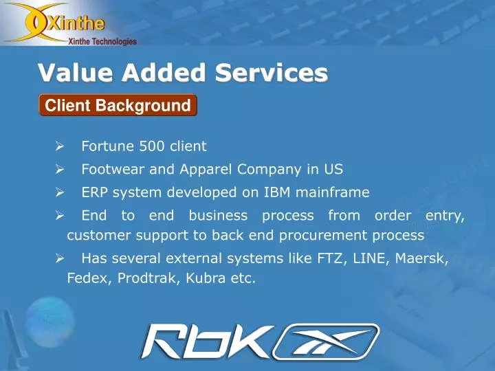 PPT - Value Added Services PowerPoint Presentation, free download - ID ...