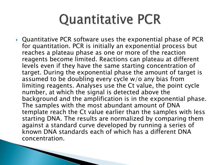 PPT - Overview of Real -Time PCR PowerPoint Presentation - ID:677356